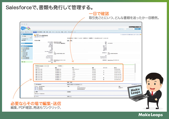 【新機能】Salesforceと連携しました | MakeLeapsラボ